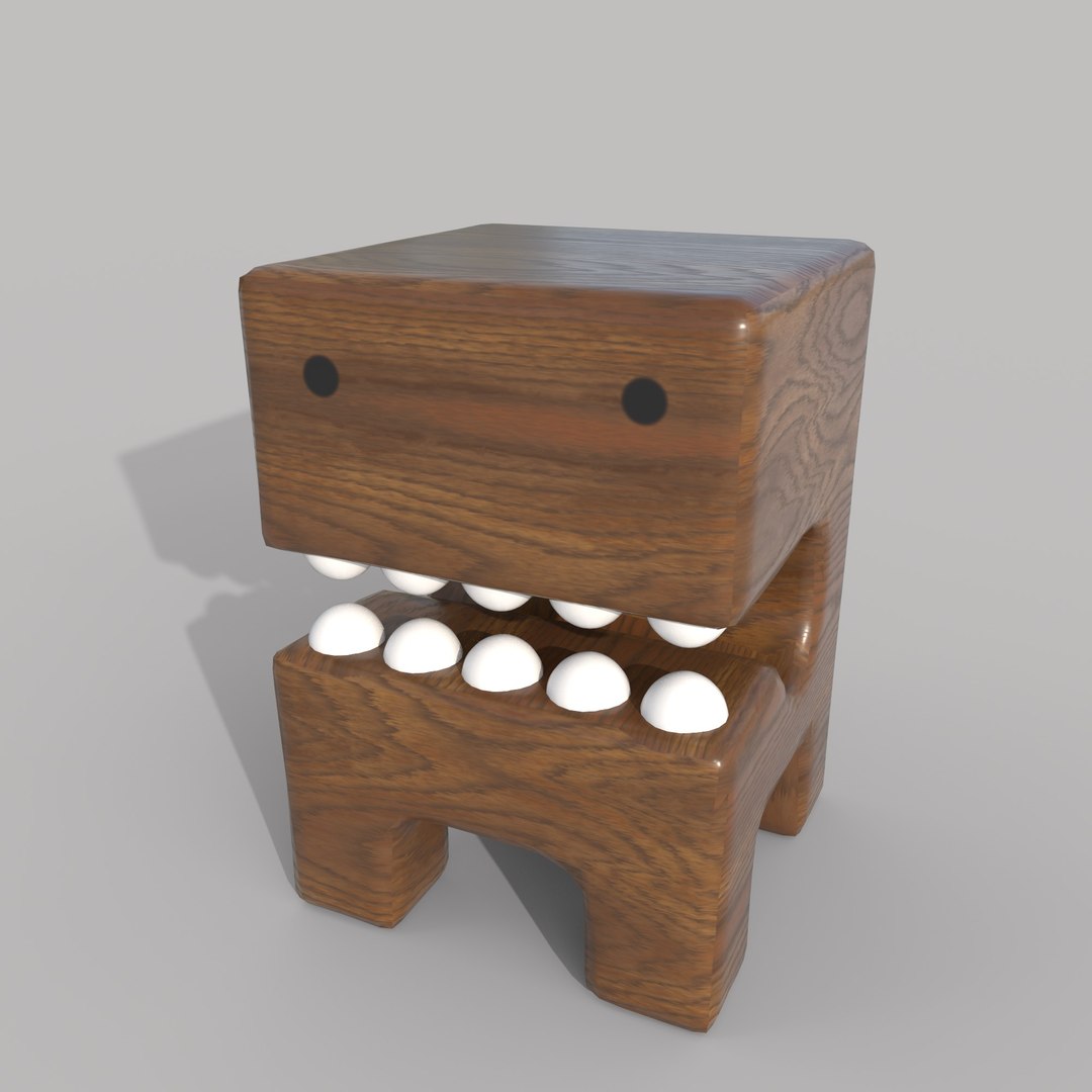 Monster Chair 3D Model - TurboSquid 2252406