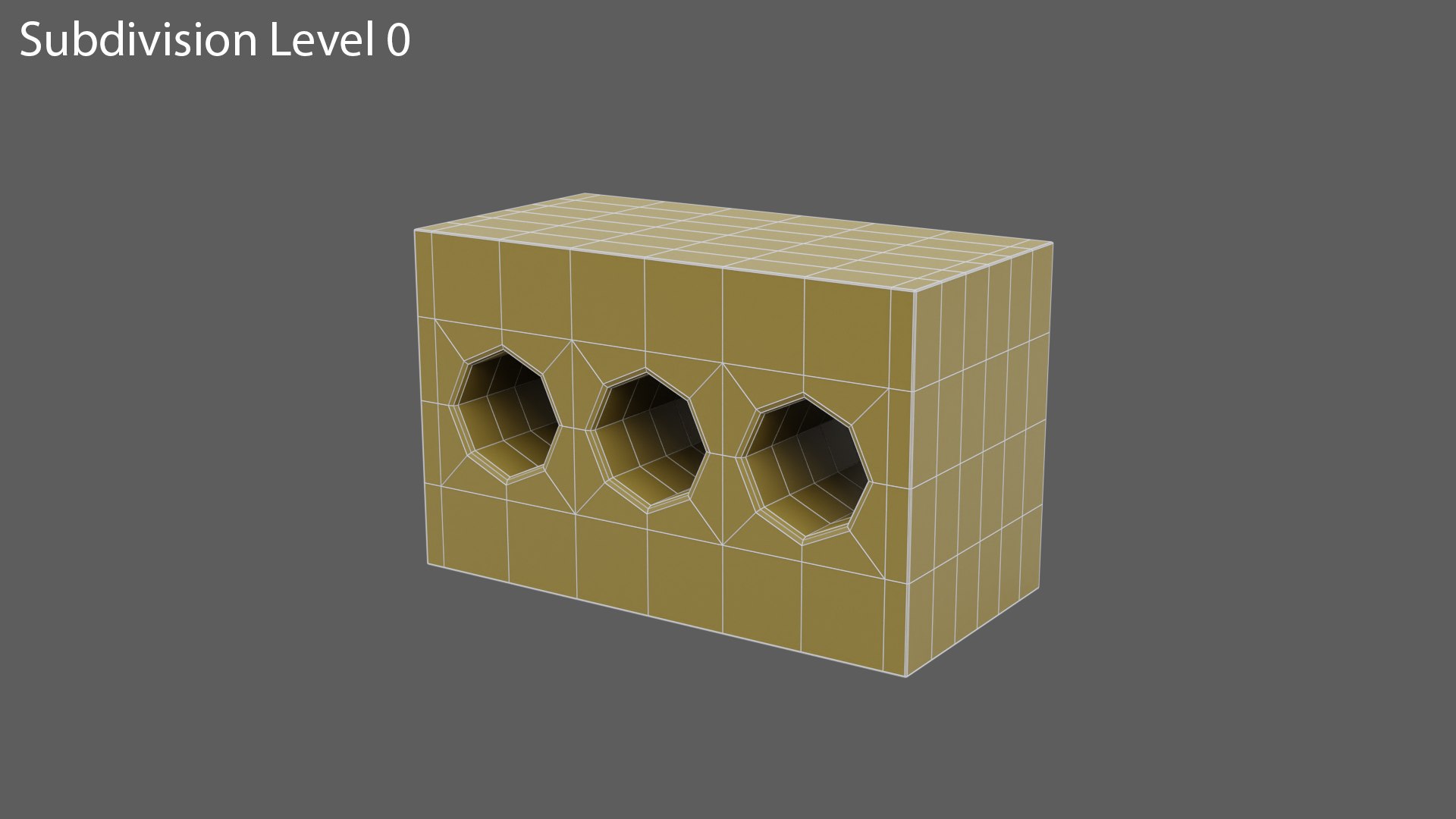 3D Hollow Cinder Block 3 - TurboSquid 2061778