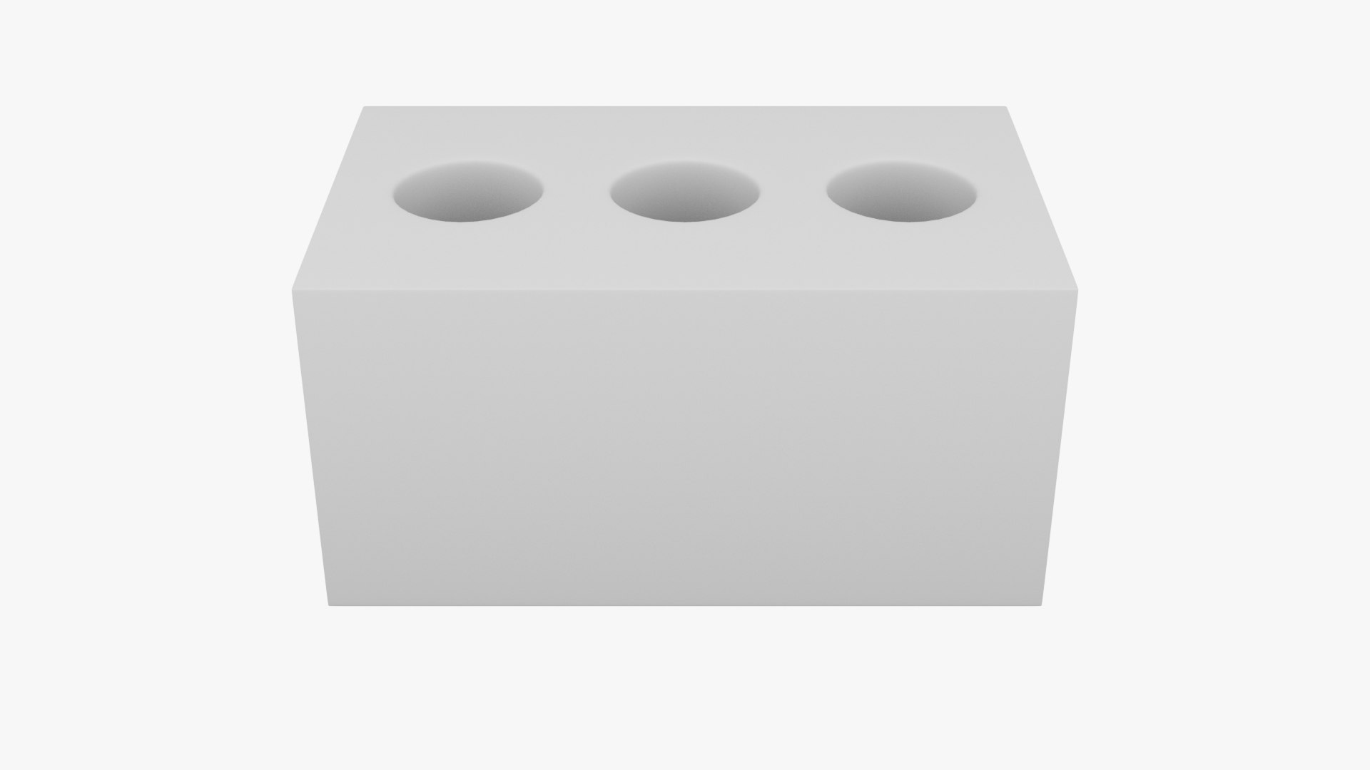 3D Hollow Cinder Block 3 - TurboSquid 2061778