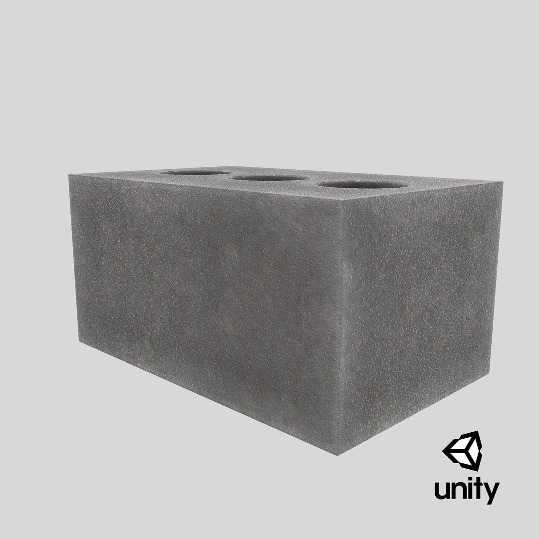 3D Hollow Cinder Block 3 - TurboSquid 2061778