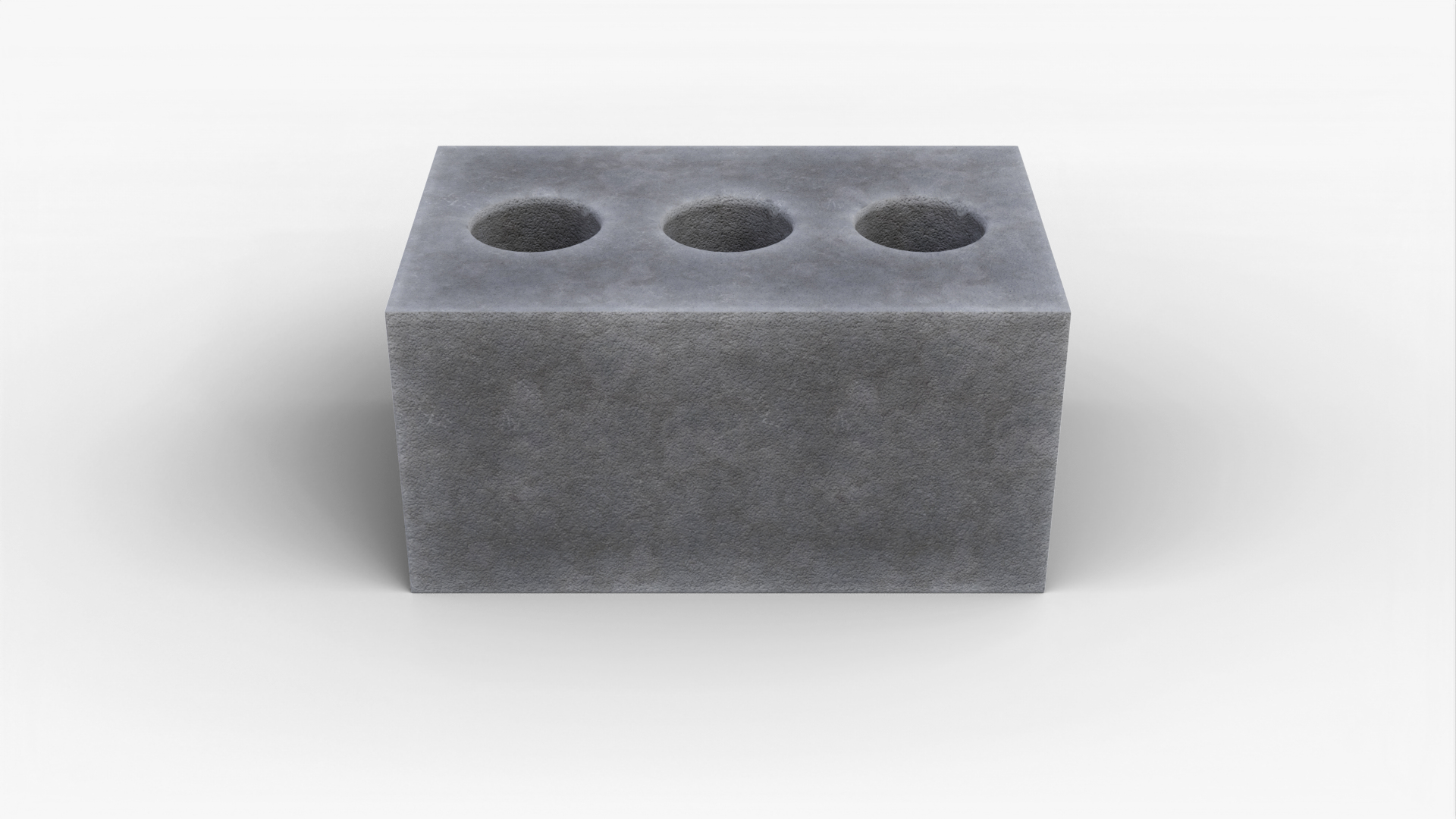 3D Hollow Cinder Block 3 - TurboSquid 2061778