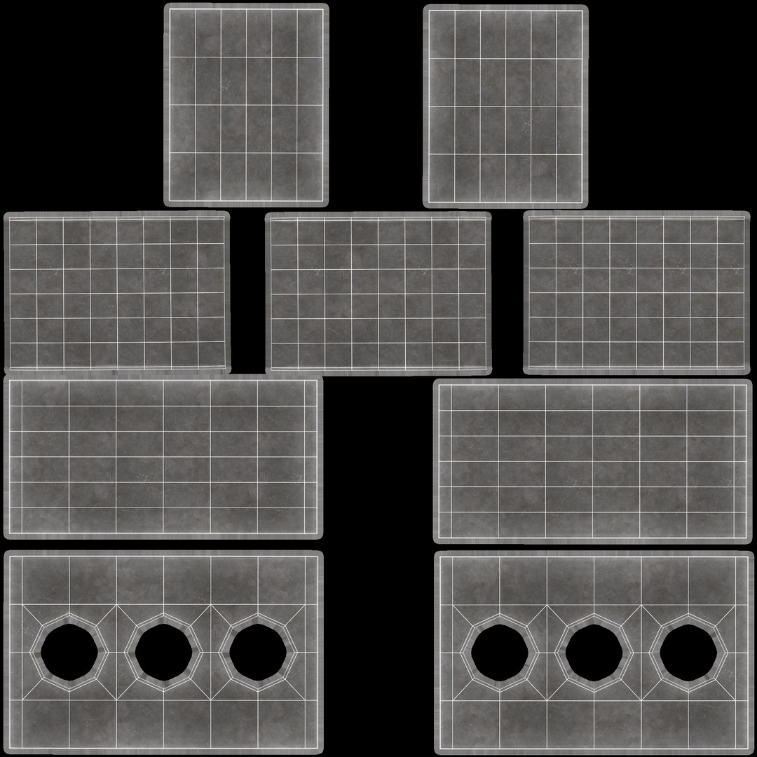 3D Hollow Cinder Block 3 - TurboSquid 2061778