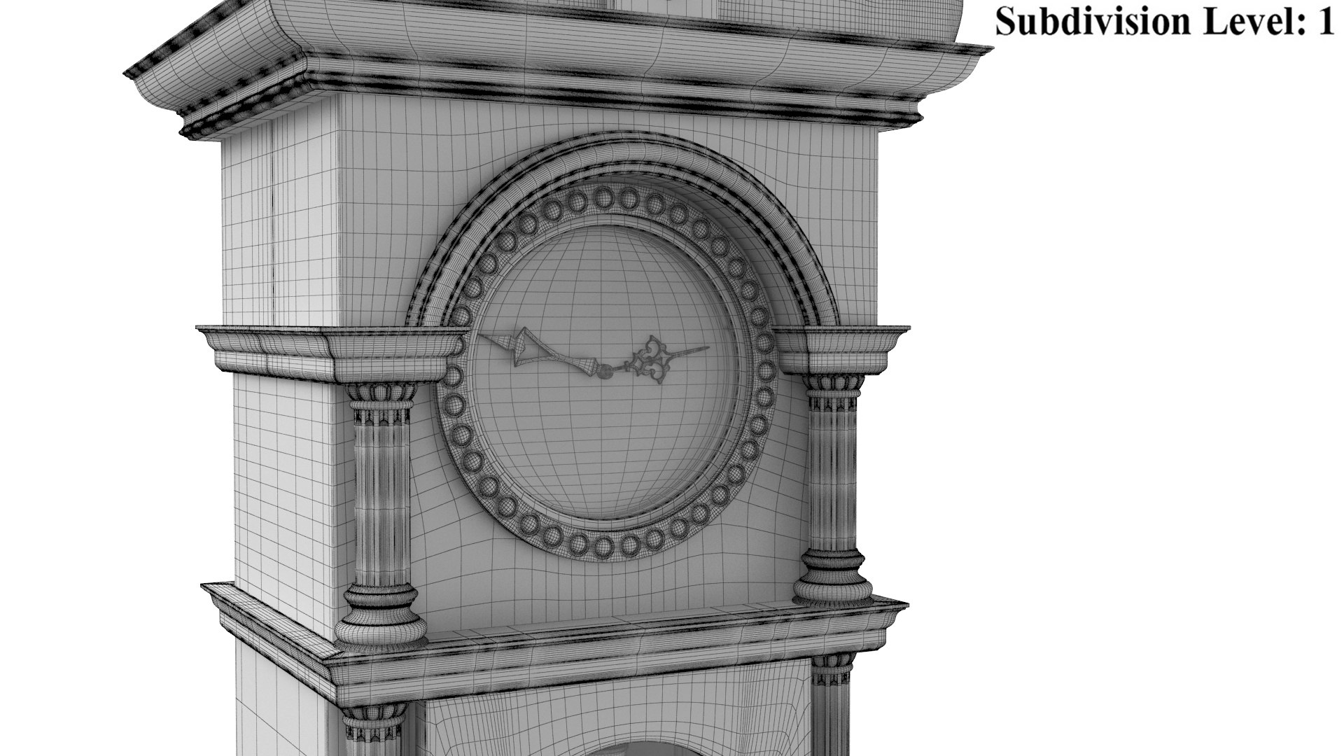Real Clock Model - TurboSquid 1627427