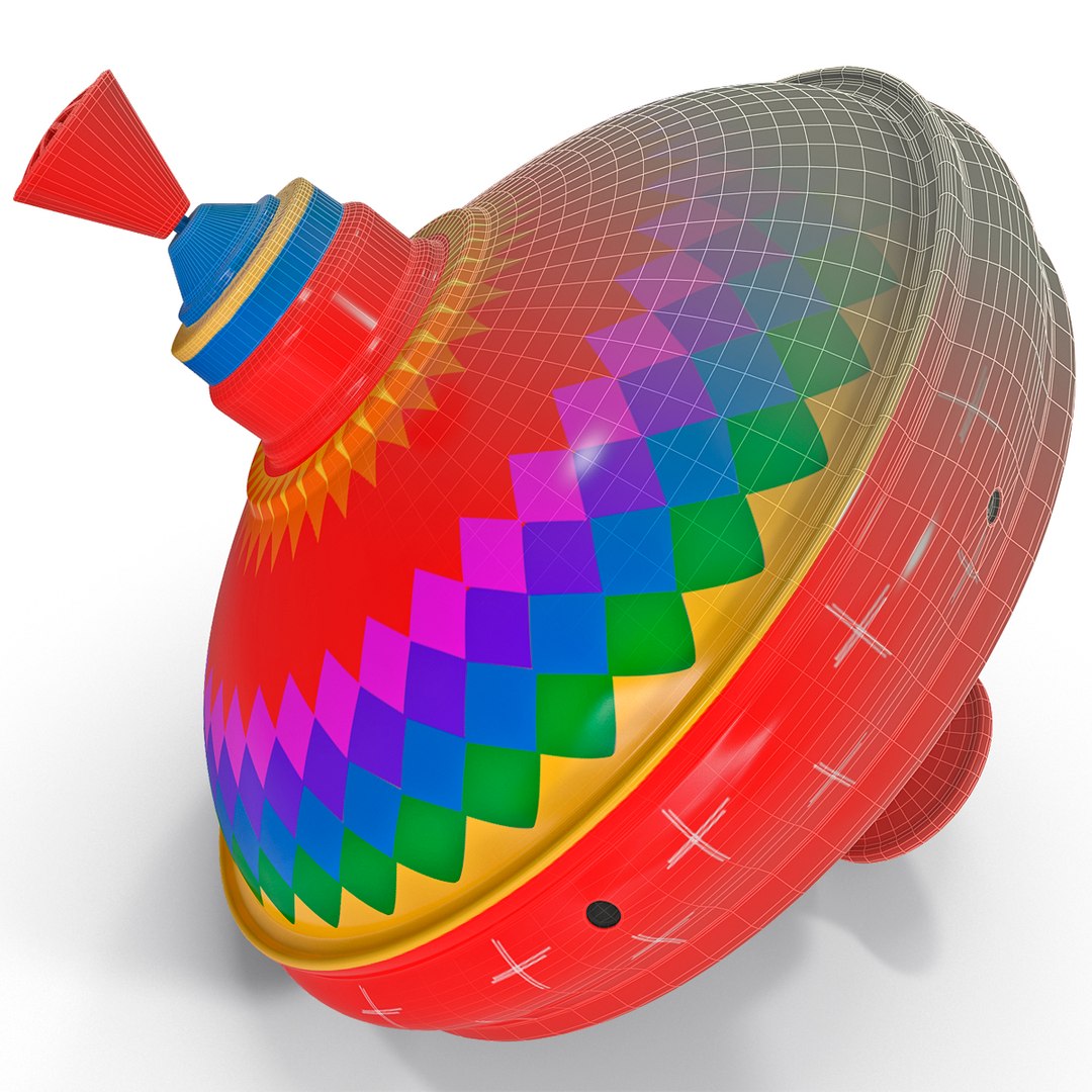 spinning 3d model