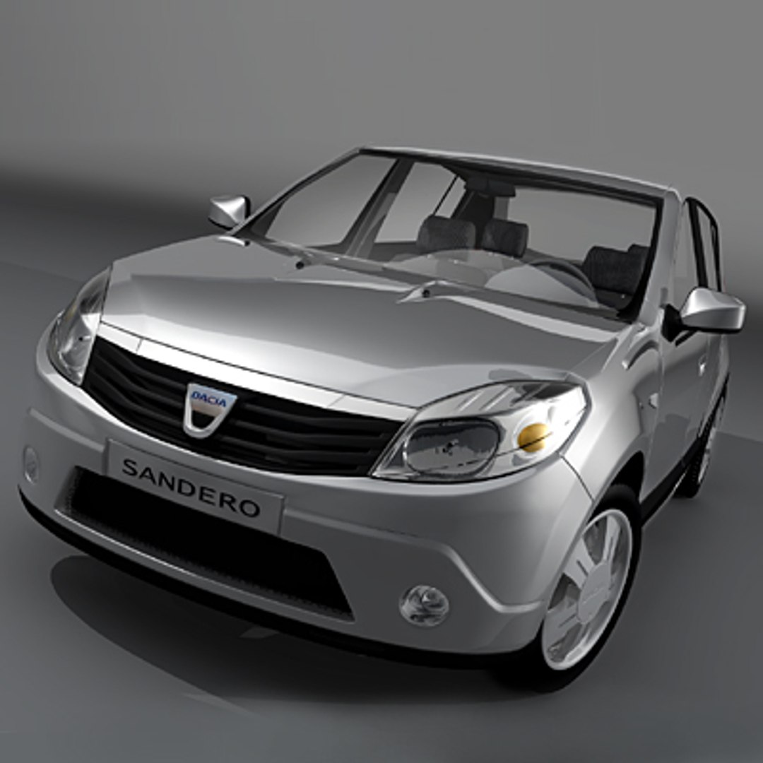 Renault Sandero 3d Max