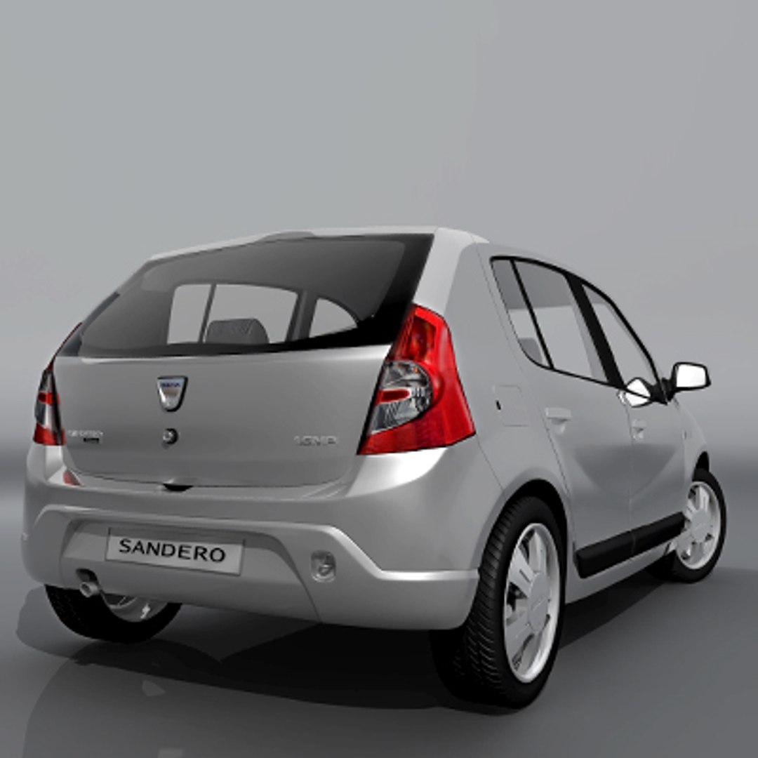 Renault Sandero 3d Max