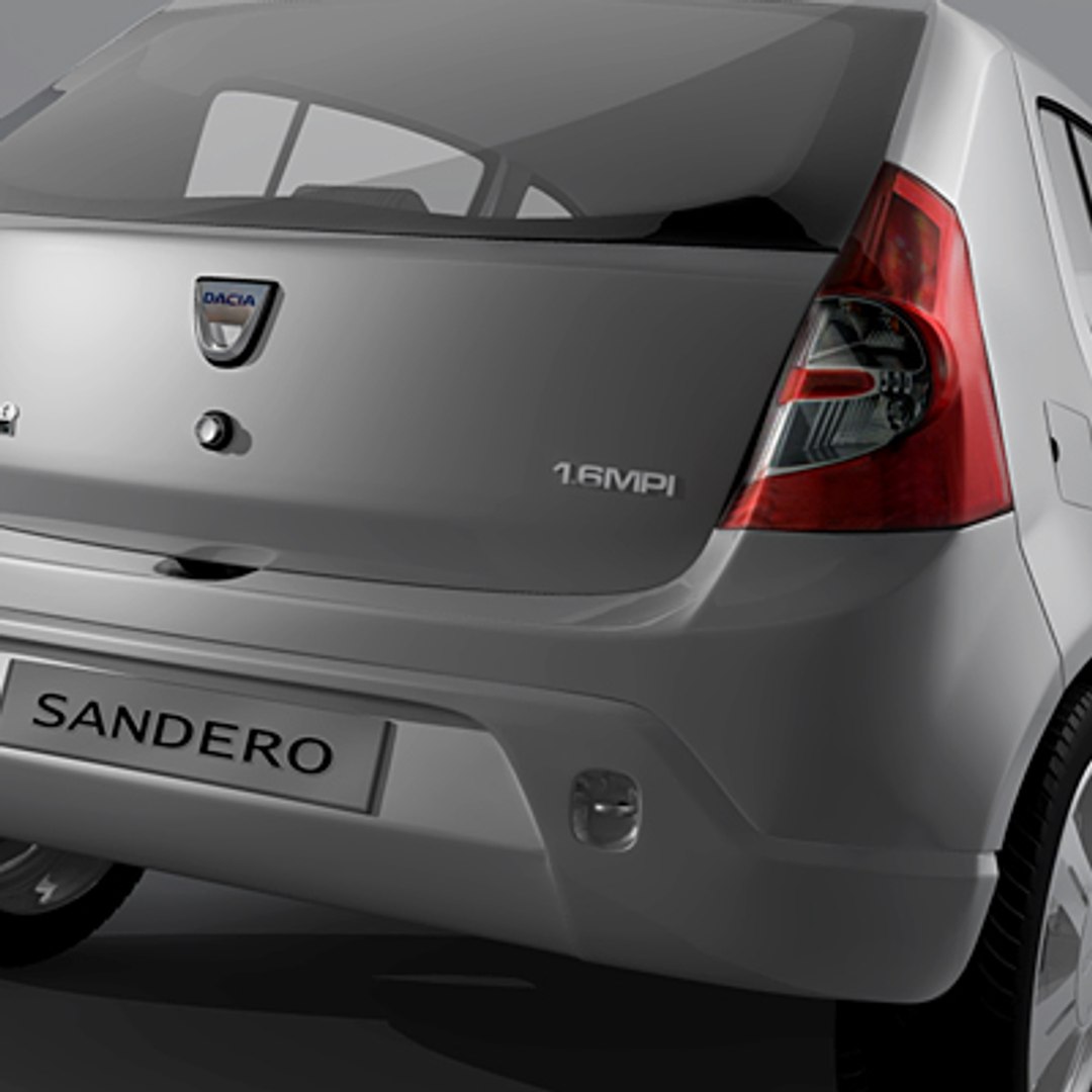 Renault Sandero 3d Max