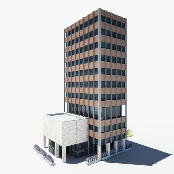 building ready scene 3d model