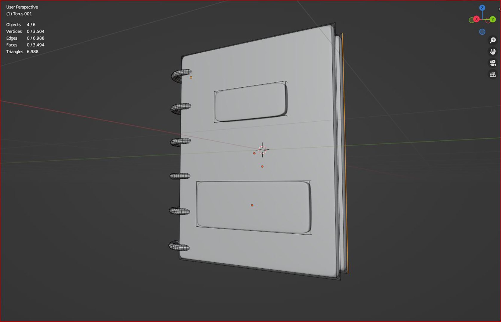 3D 3d Notebook Icon - TurboSquid 2014197
