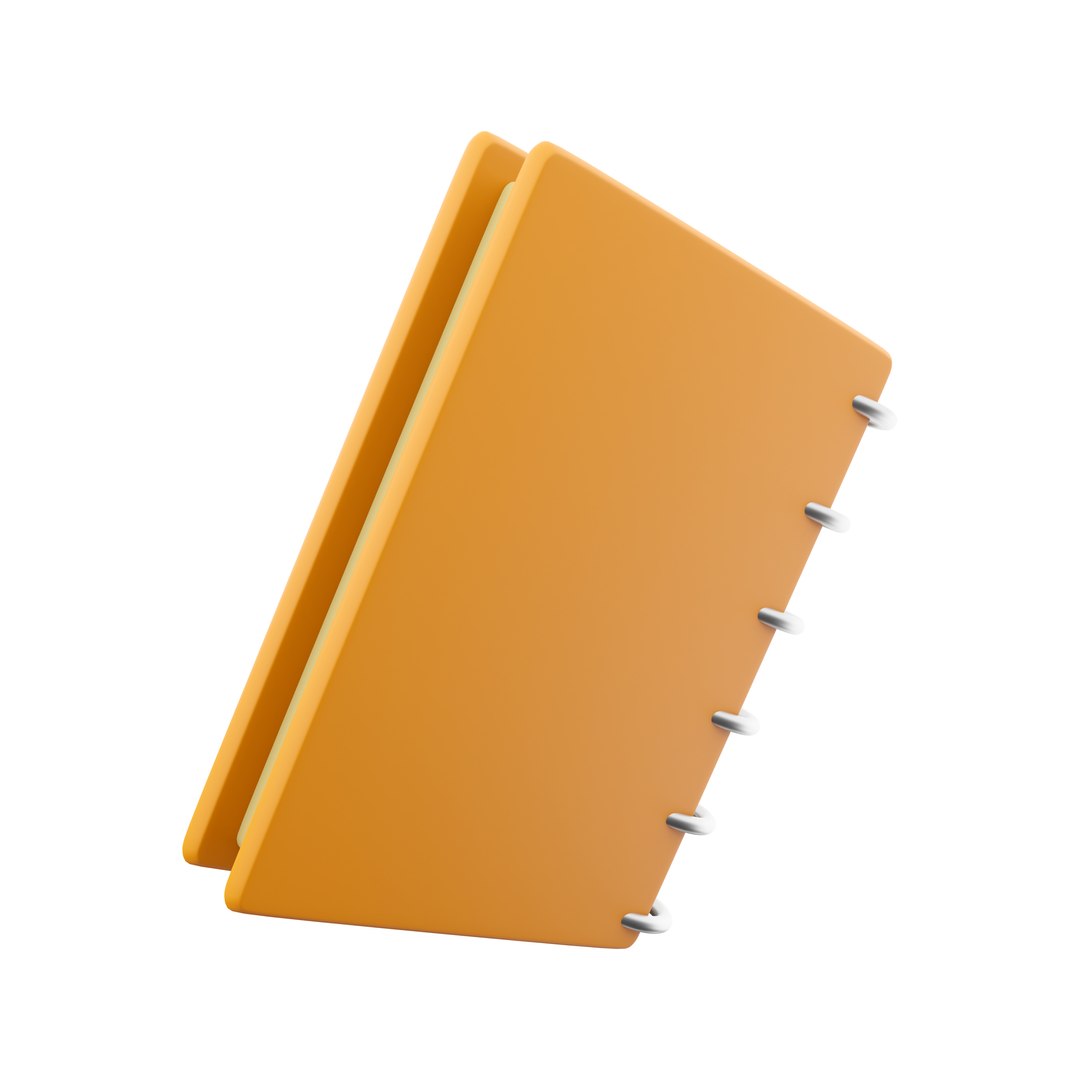 3D 3d Notebook Icon - TurboSquid 2014197