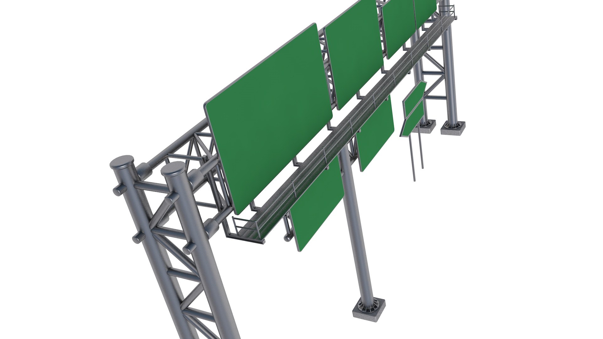 Highway Sign Collection 3D Model - TurboSquid 1919239