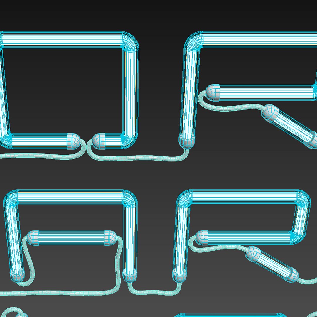 Light modules Set 075 Neon 3D model - TurboSquid 1798968