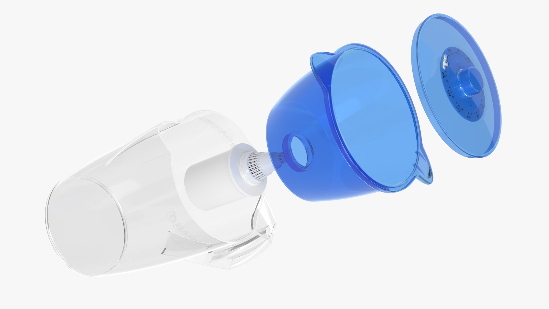 3D Water Filter Pitcher BWT Barrier Norma Model - TurboSquid 2031362