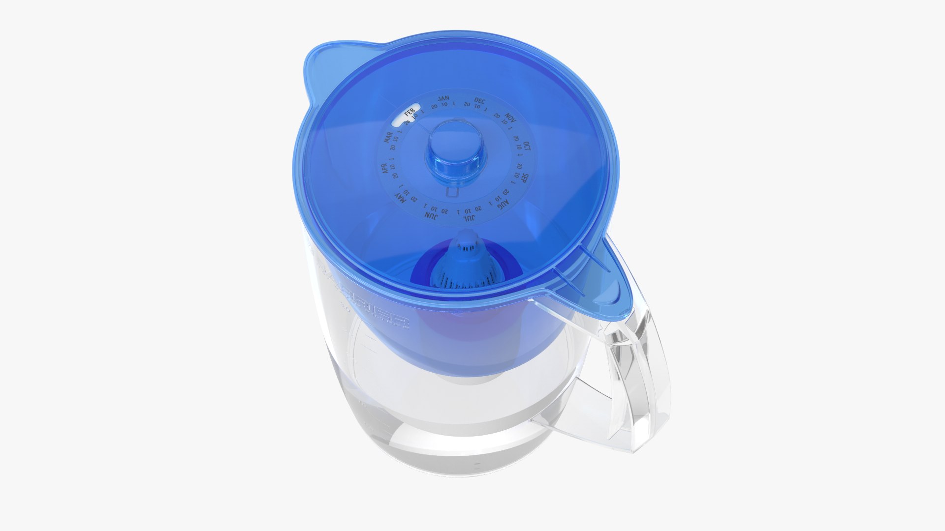 3D Water Filter Pitcher BWT Barrier Norma Model - TurboSquid 2031362