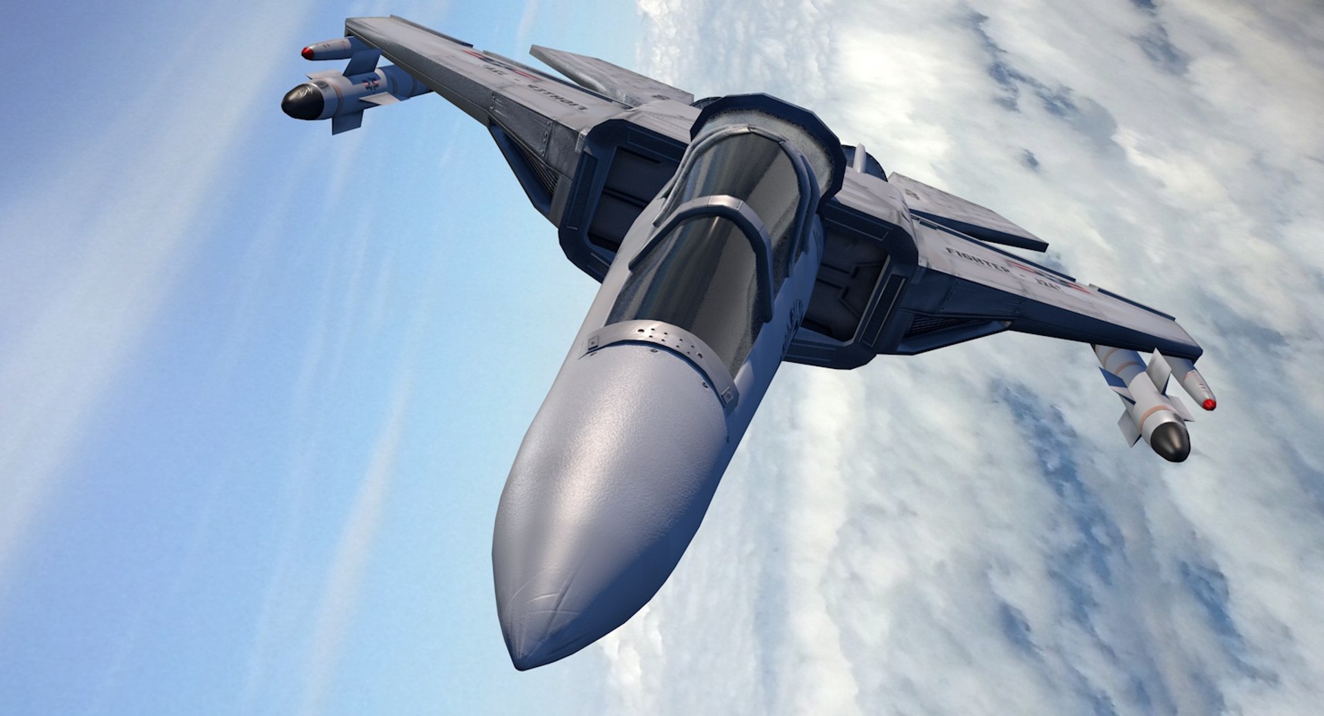 3d War Jet Fighter Aircraft