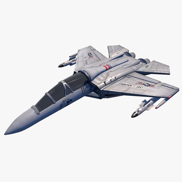 3d war jet fighter aircraft