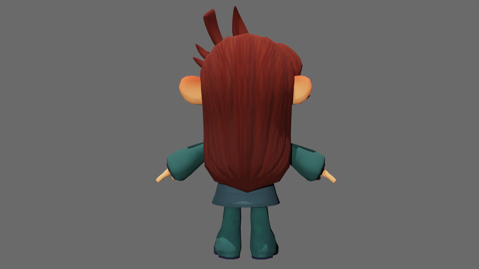 3D Kid Character Model - TurboSquid 1921221