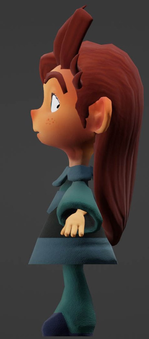 3D Kid Character Model - TurboSquid 1921221