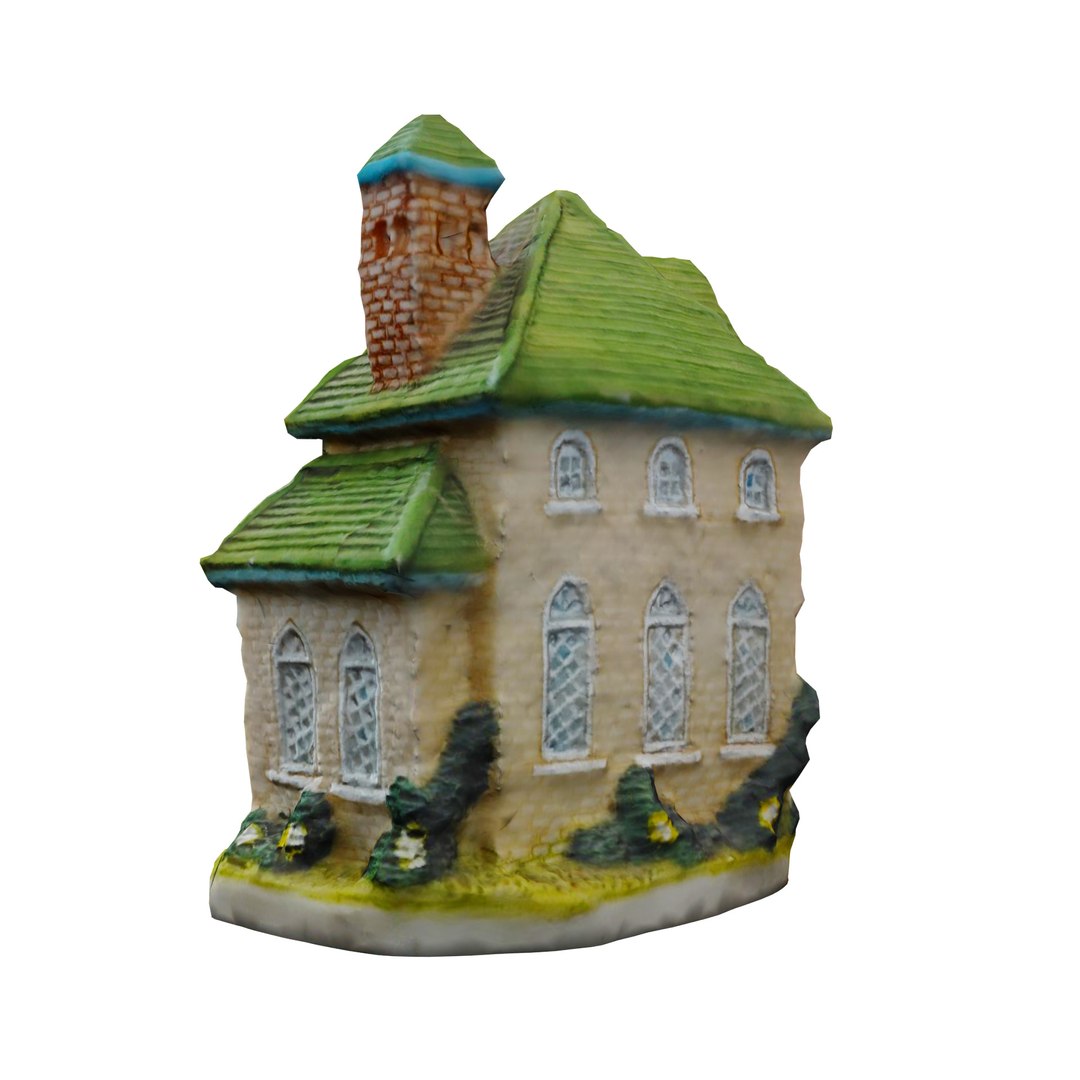 Scanned Clock House Decoration 3D model - TurboSquid 2098455