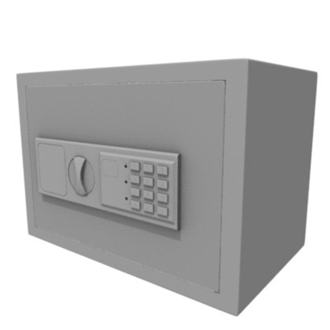 3d model safe deposit