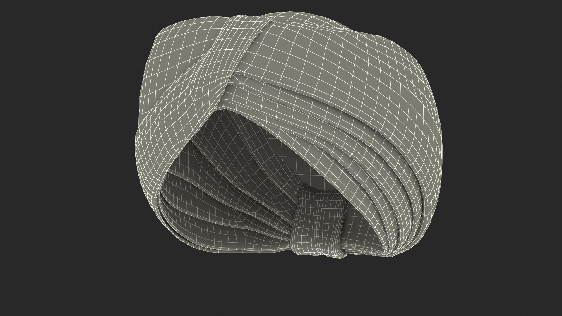 Turban Blue 3D Model - TurboSquid 1903641