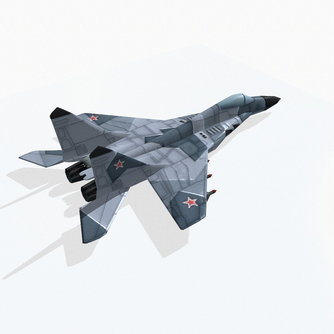3d Mig-29 Jet Fighter Model