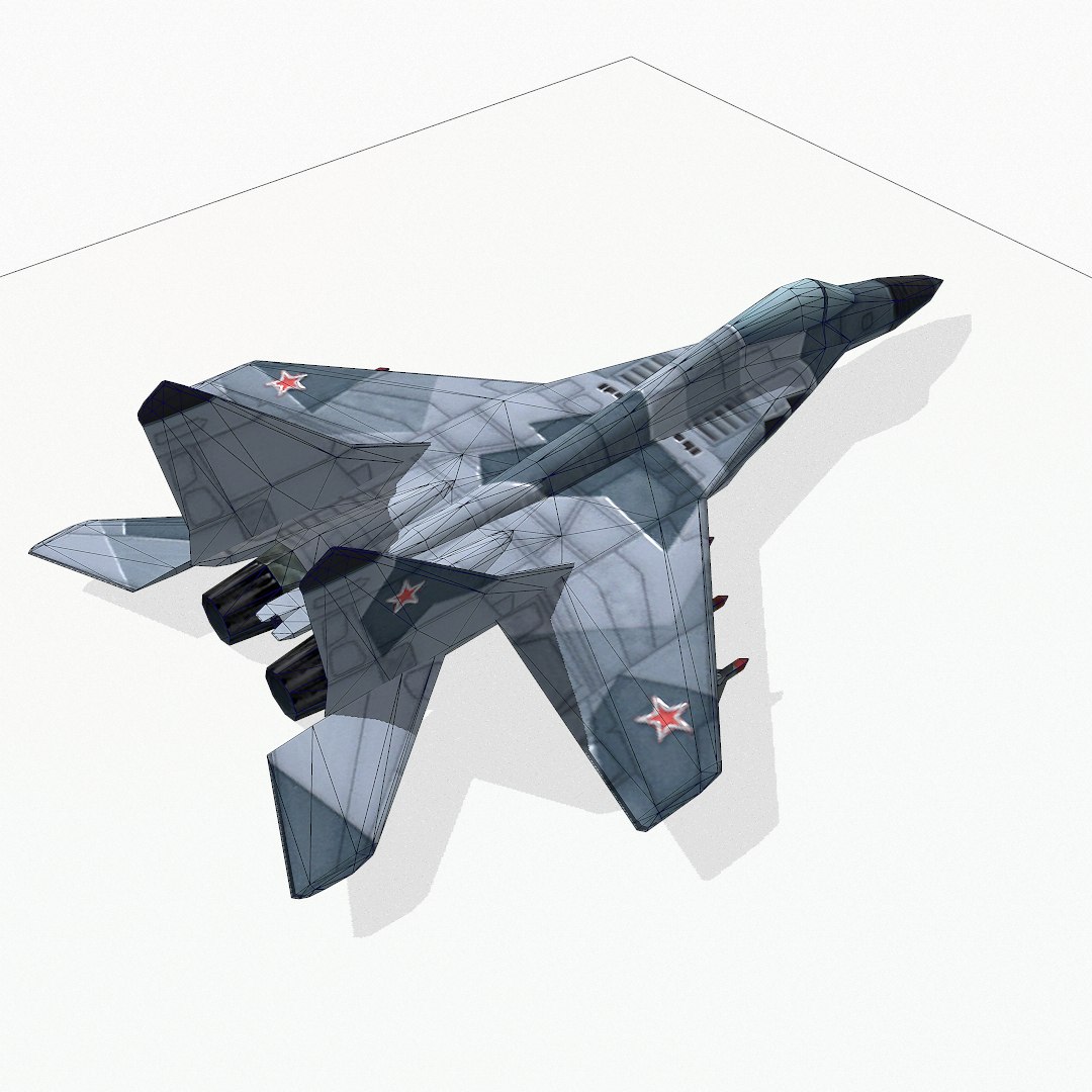 3d Mig-29 Jet Fighter Model