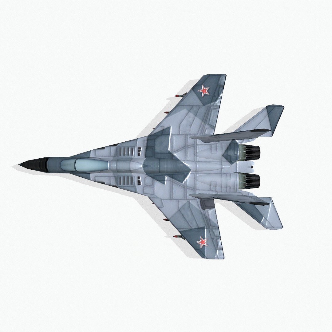 3d Mig-29 Jet Fighter Model