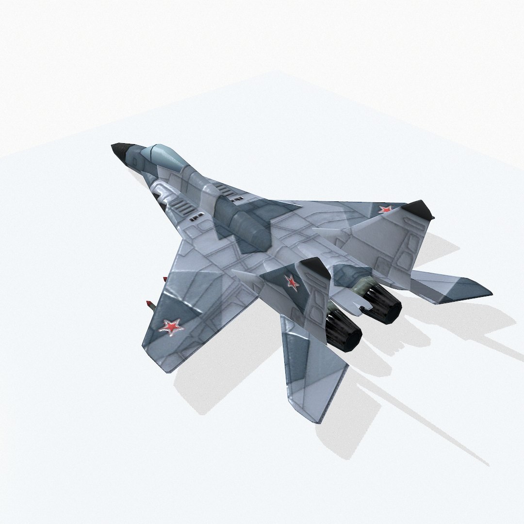 3d Mig-29 Jet Fighter Model