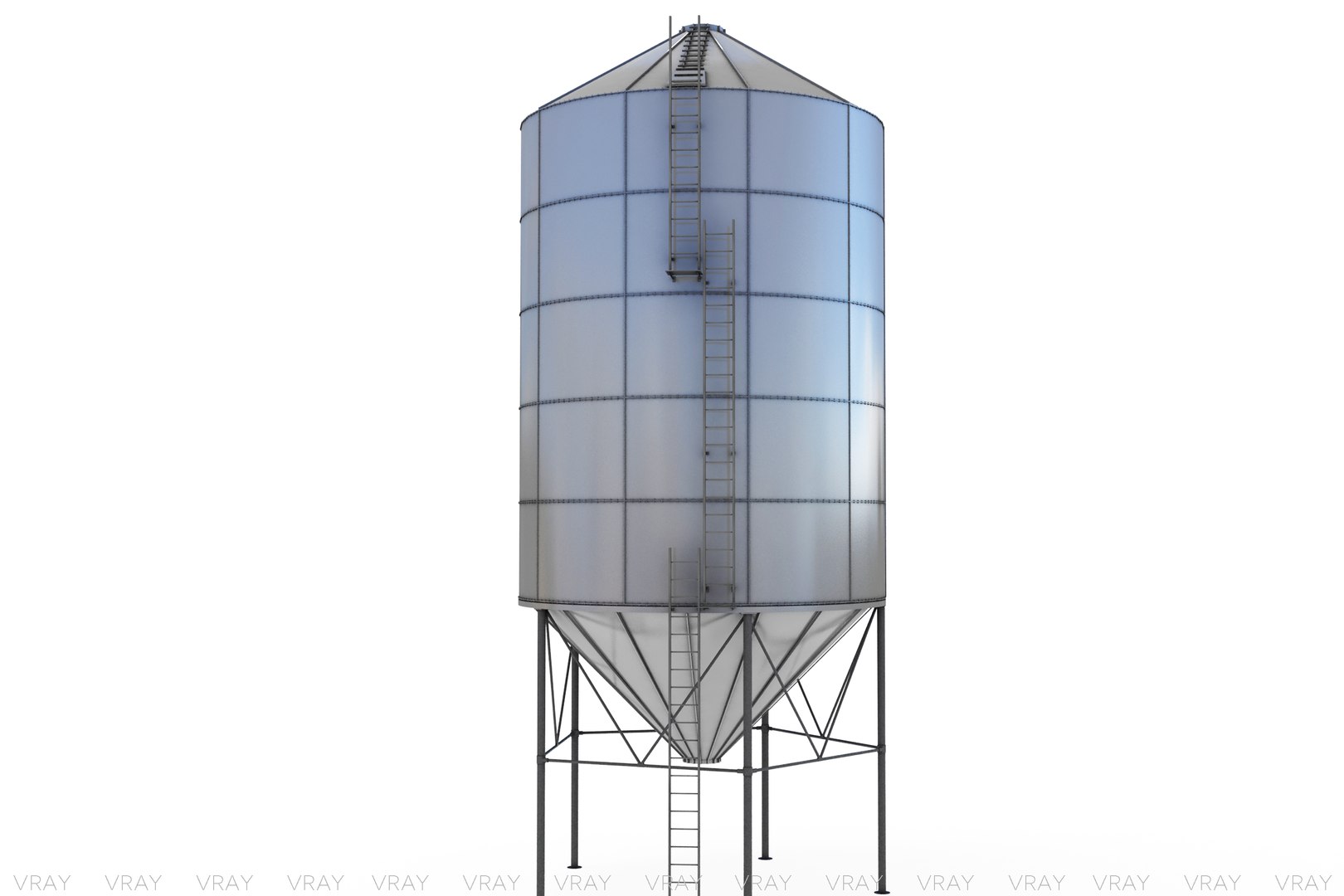 Silo 3d Model