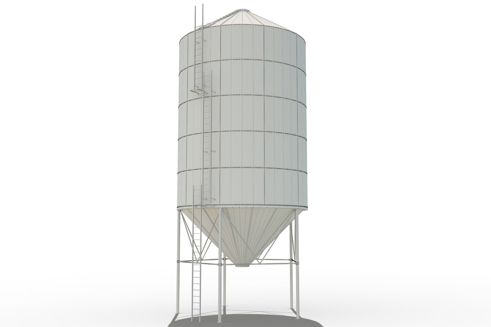 Silo 3d Model