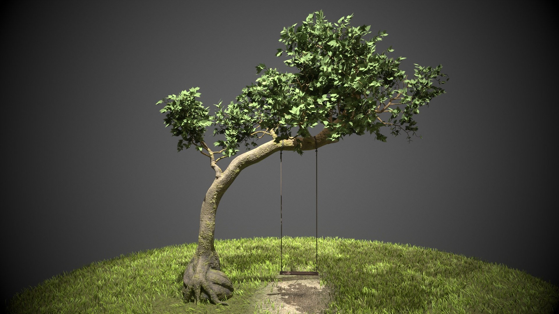 3D Tree Swing - TurboSquid 1930855
