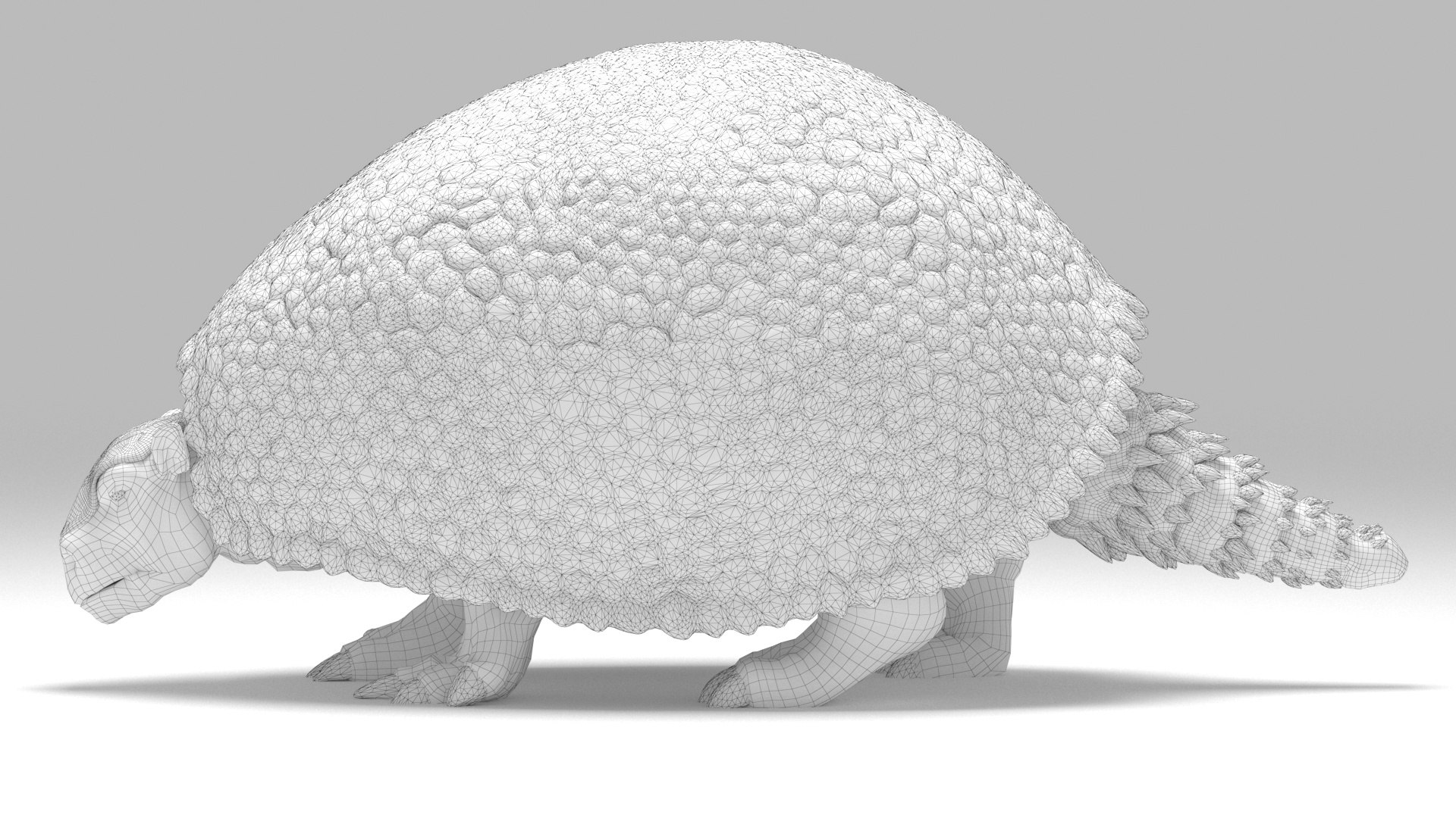 3D Glyptodon Extinct Ice Model - TurboSquid 1290761
