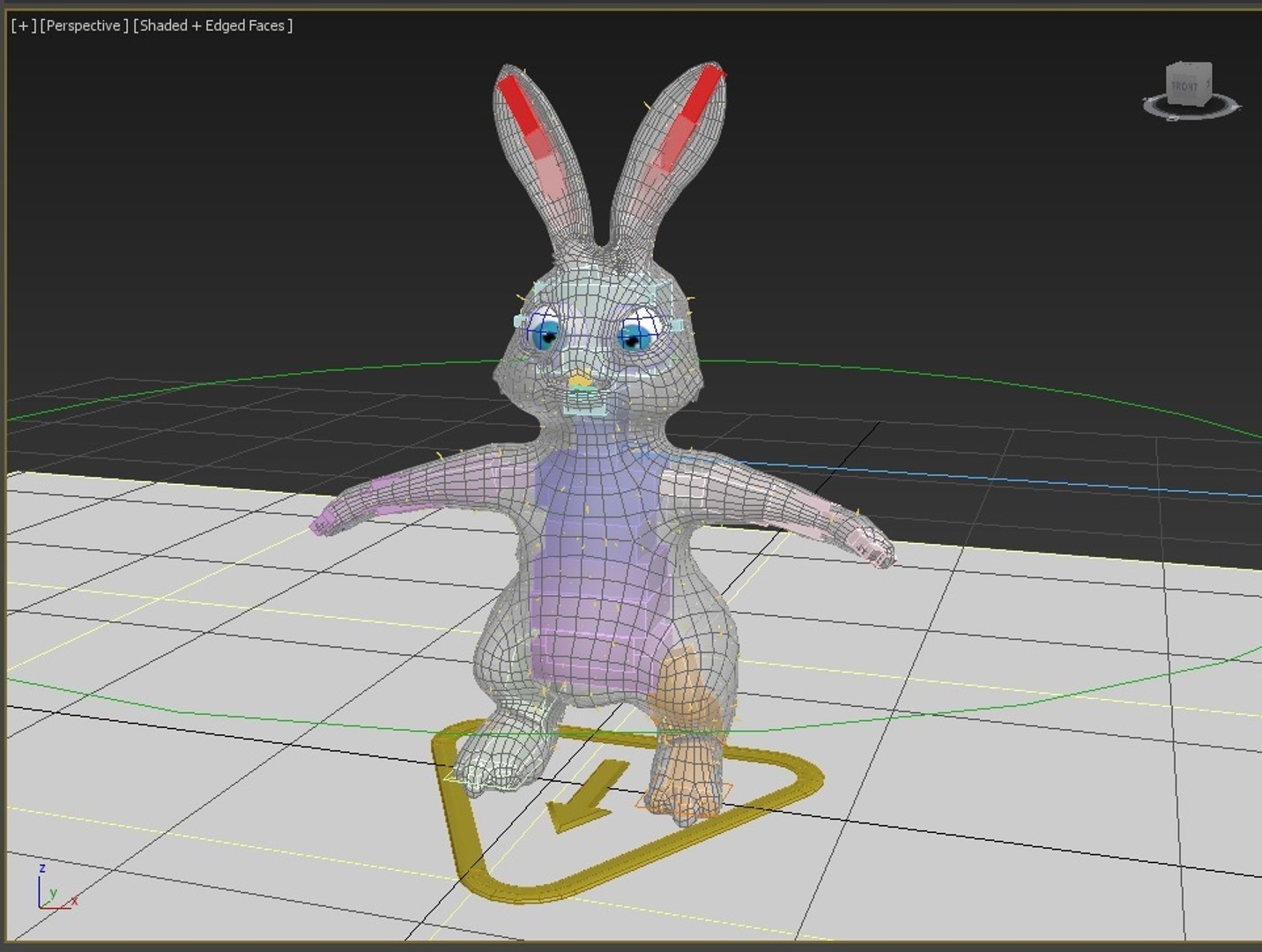 Cartoon Rabbit 3D Model - TurboSquid 1173695
