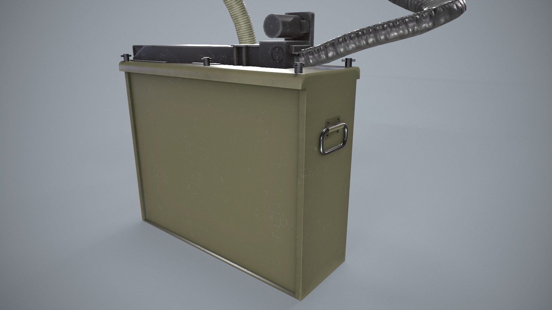 3D Machine Gun M134 Model - TurboSquid 2144894