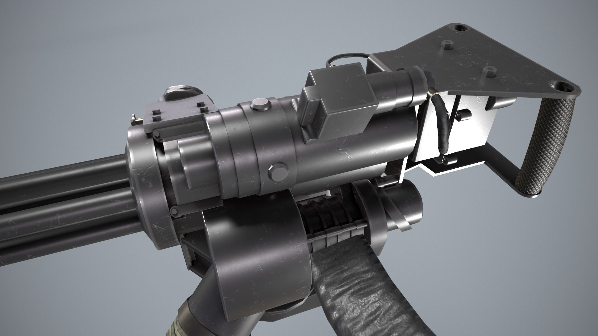 3D Machine Gun M134 Model - TurboSquid 2144894