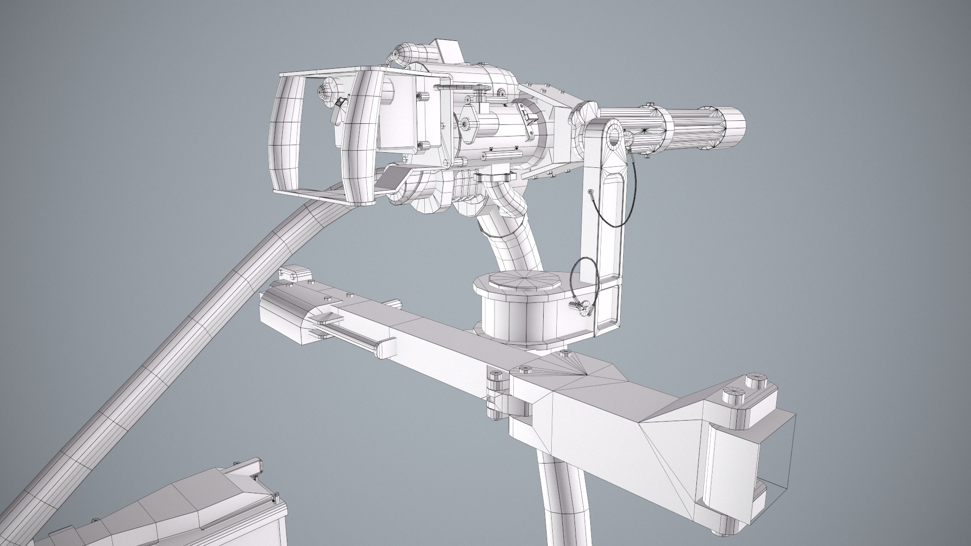 3D Machine Gun M134 Model - TurboSquid 2144894
