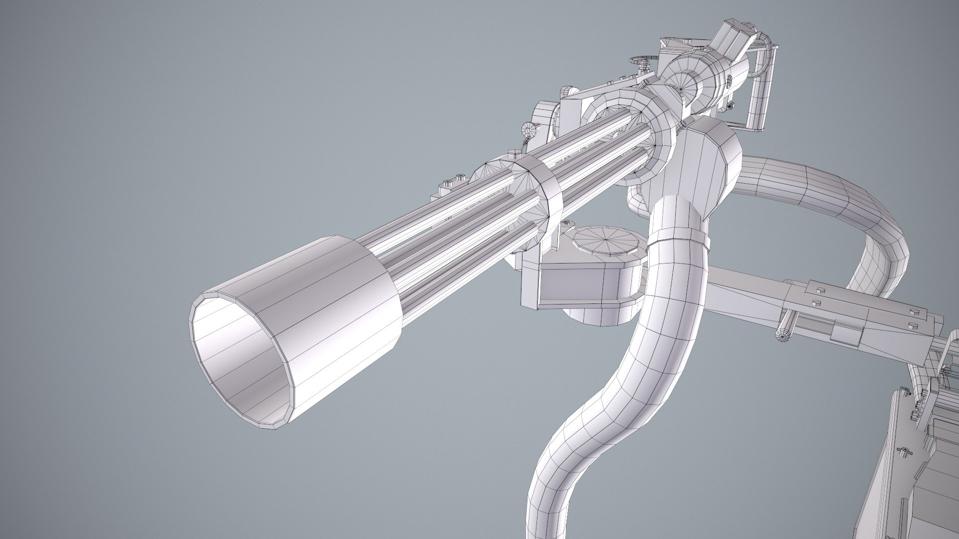 3D Machine Gun M134 Model - TurboSquid 2144894