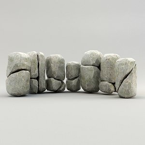3ds max stone rock