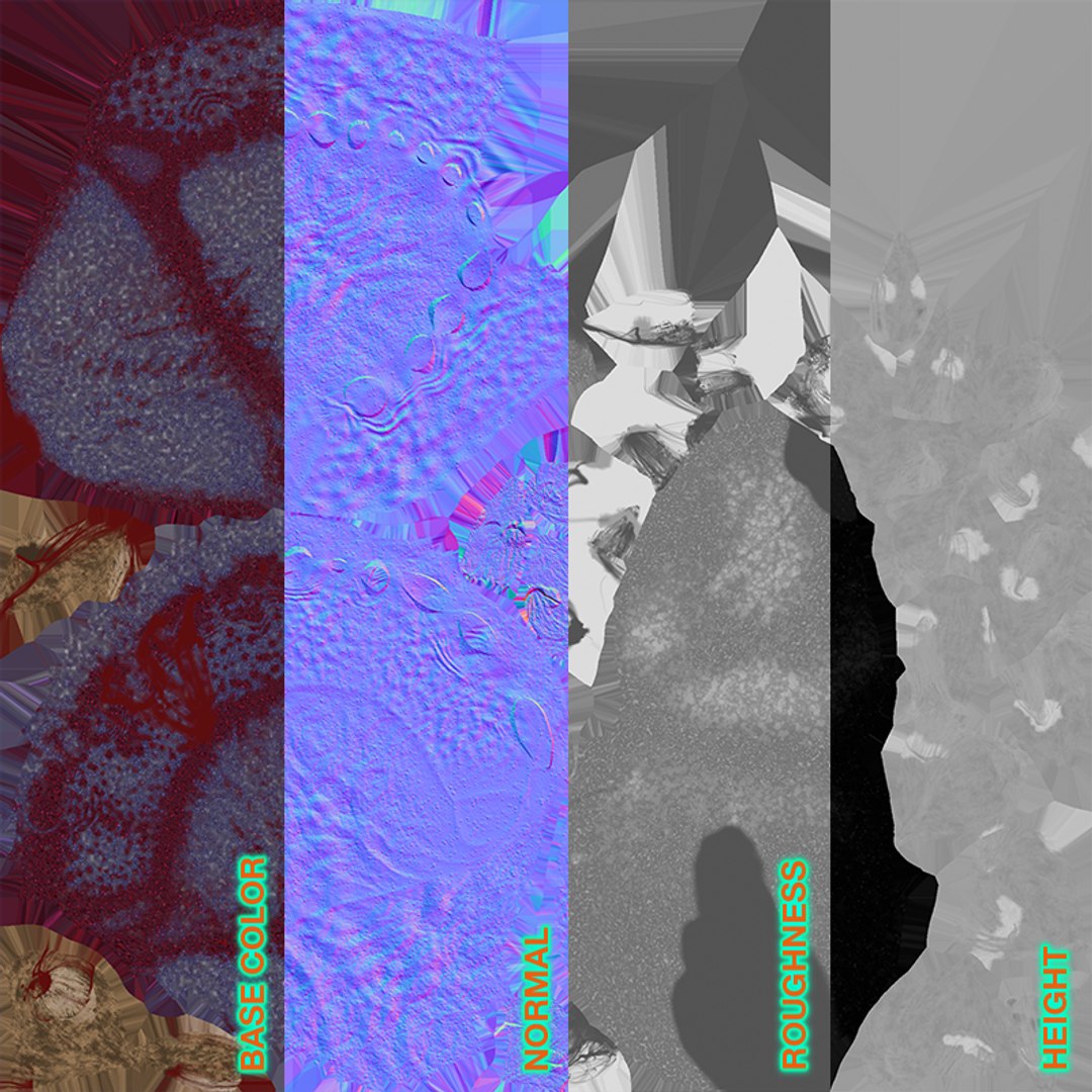 Mutation Female Zombie 3D Model - TurboSquid 2050372