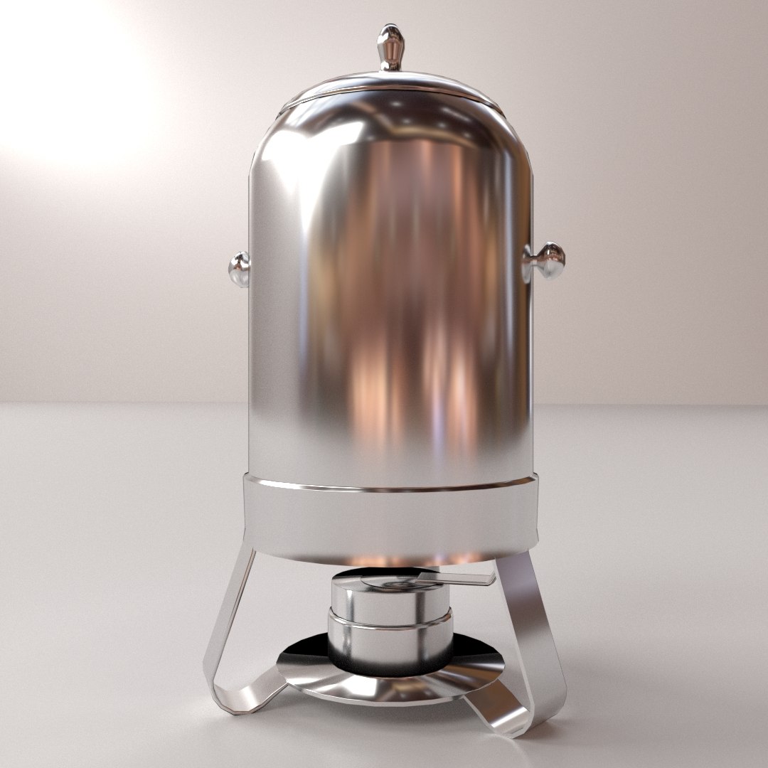 Tea Urns 3D Model - TurboSquid 1627676
