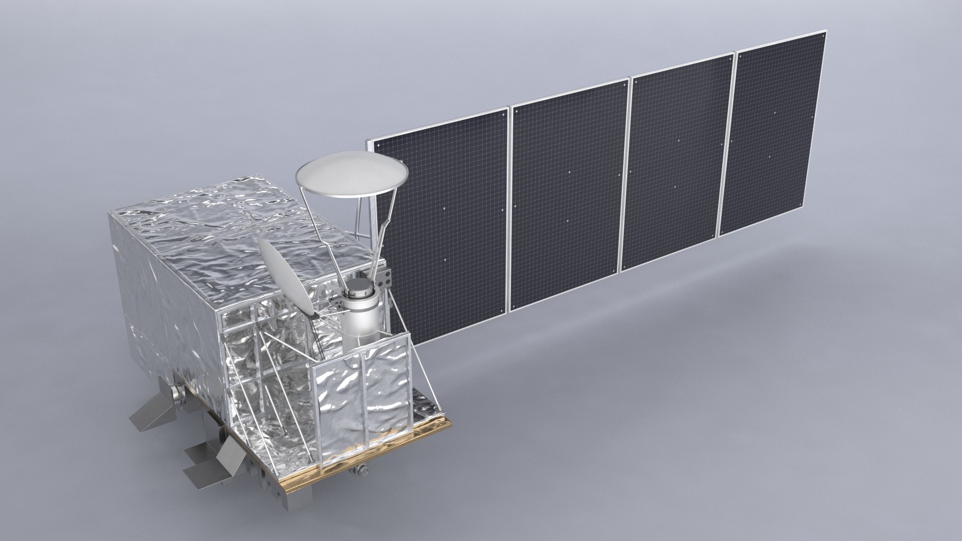3D Geostationary Satellite With Astronaut Model - TurboSquid 2384661