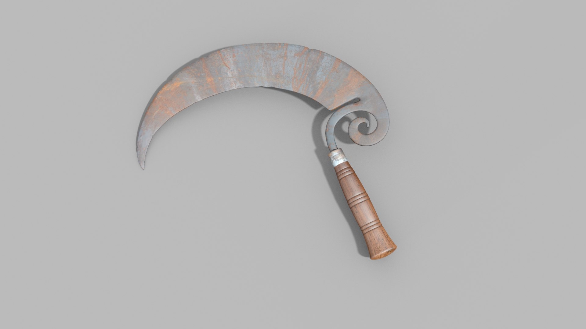 Antique Sickle Model - TurboSquid 1731055
