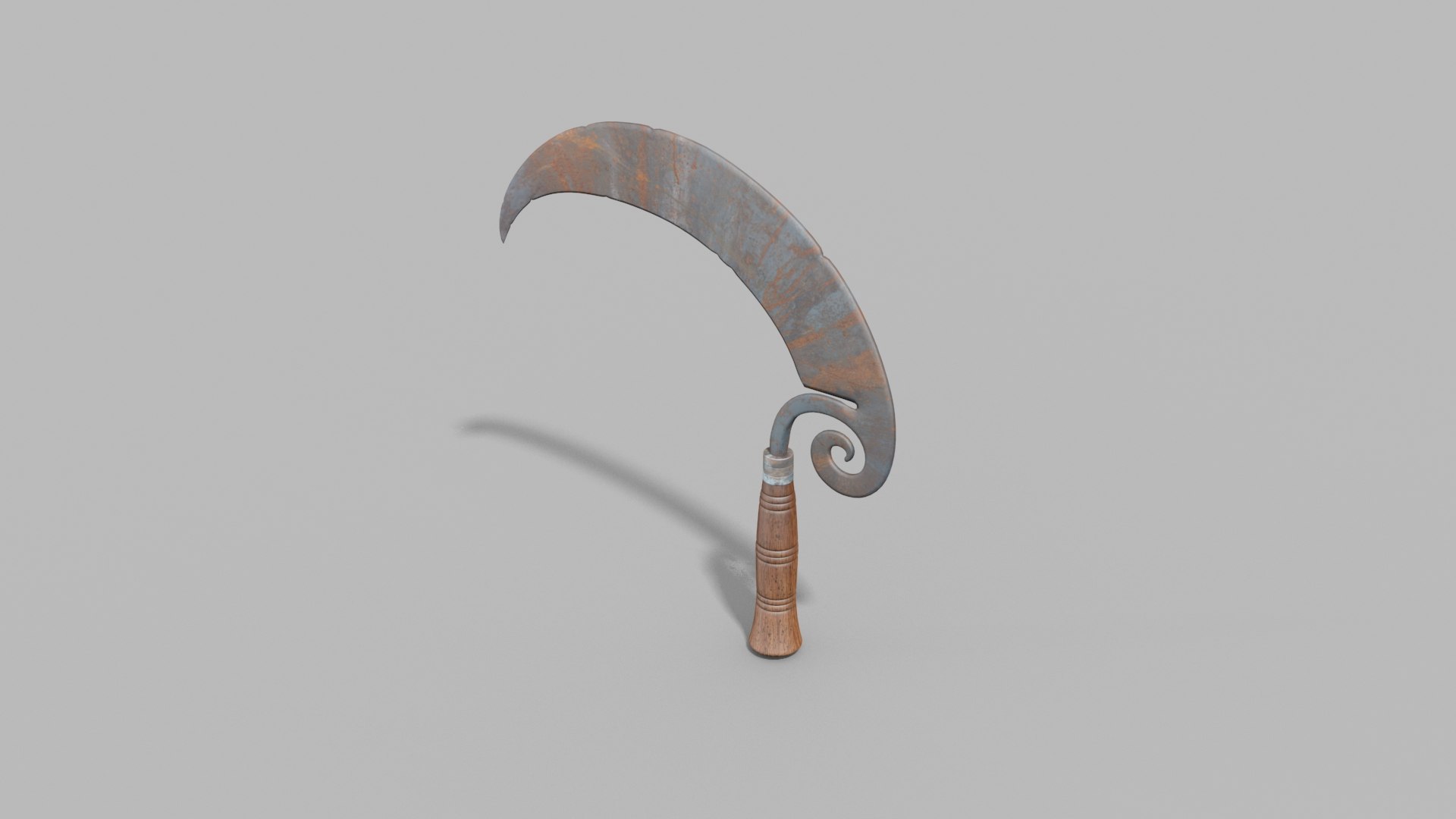 Antique Sickle Model - TurboSquid 1731055