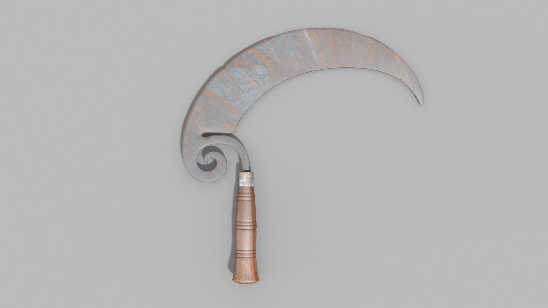 Antique Sickle model - TurboSquid 1731055