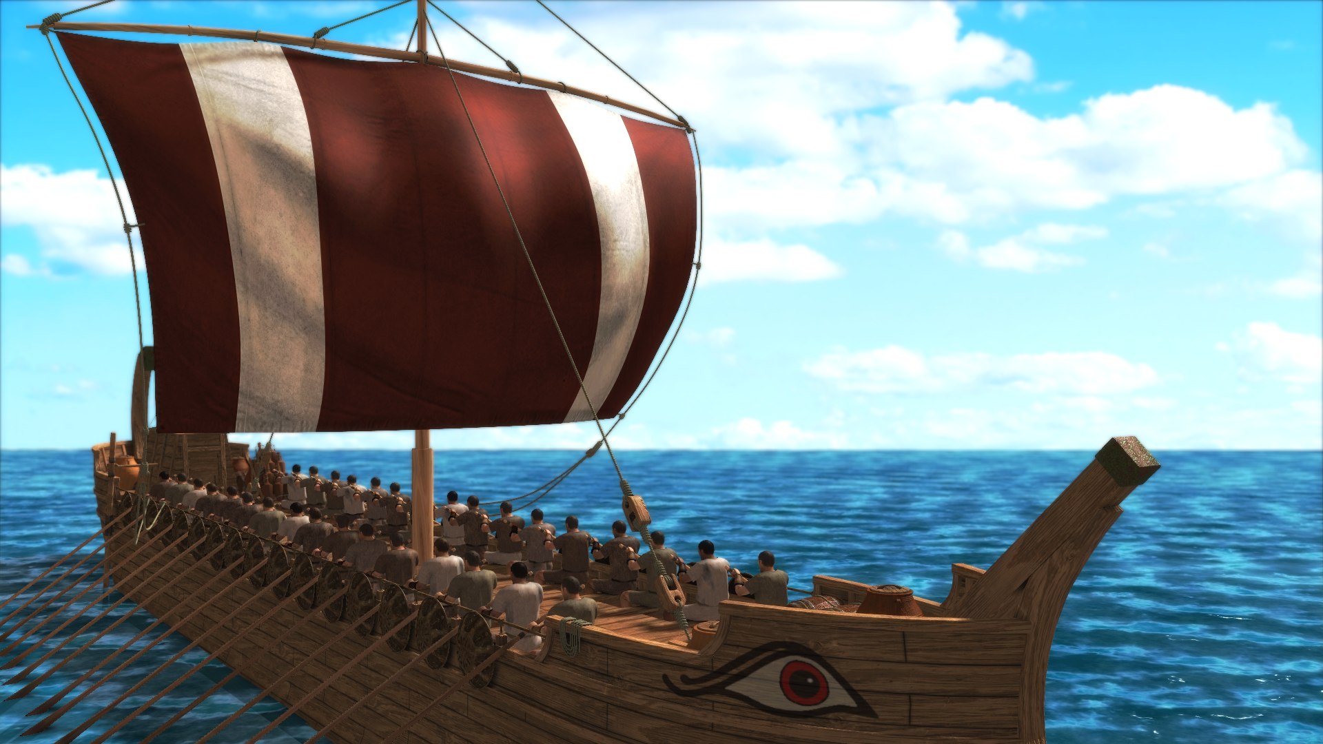 Greek Ship 3d Model