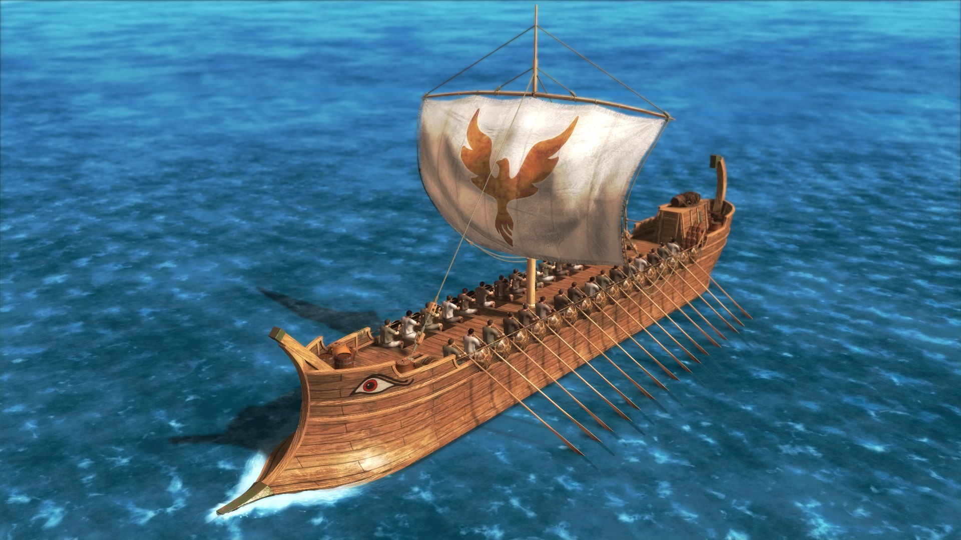 Greek Ship 3d Model