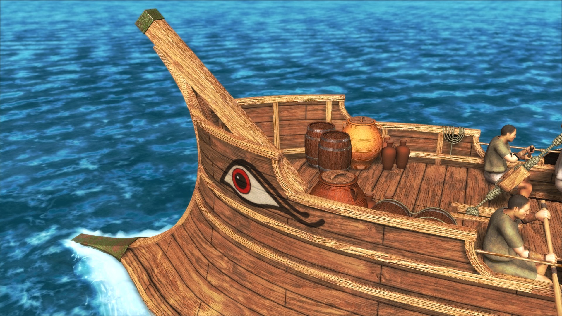 Greek Ship 3d Model