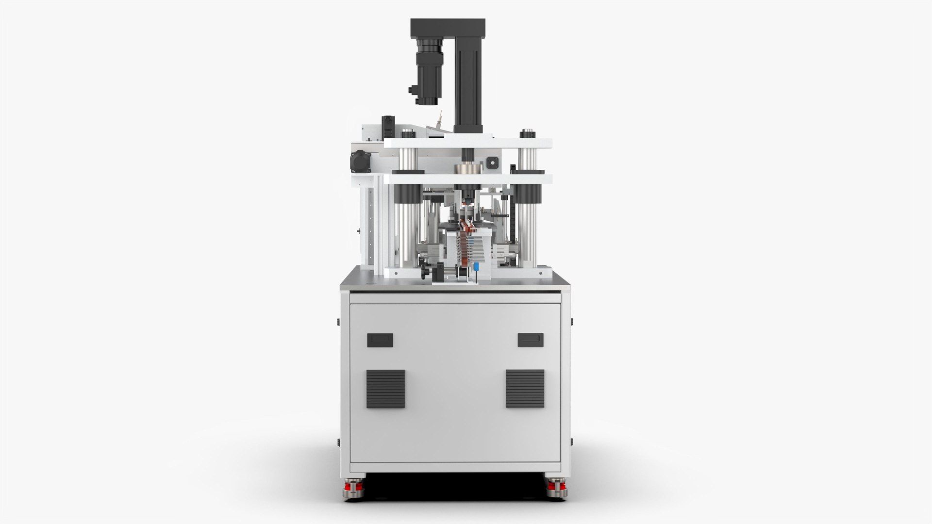 Automatic Micro Motor Rotor Into Shaft Assembly Machine 3D Model ...