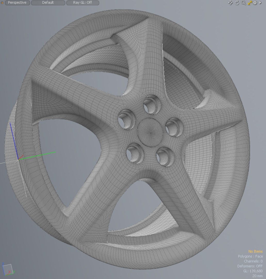 3d Model Wheel
